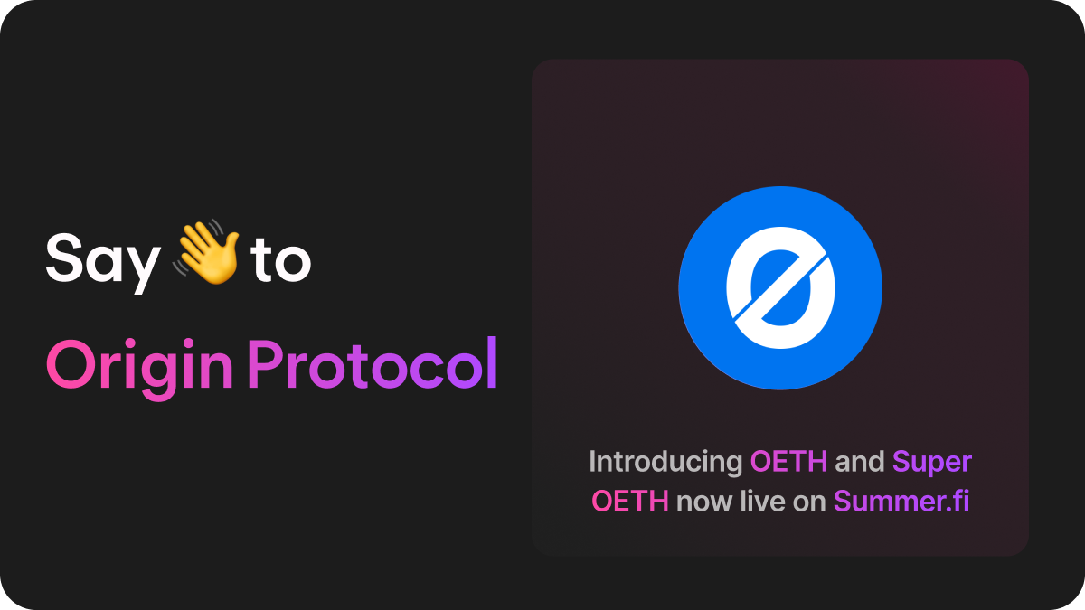 Say Hello to Origin Protocol Strategies on Lazy Summer