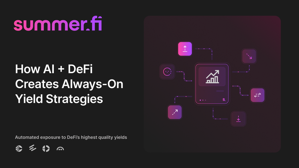 How AI + DeFi Creates Always-On Yield Strategies