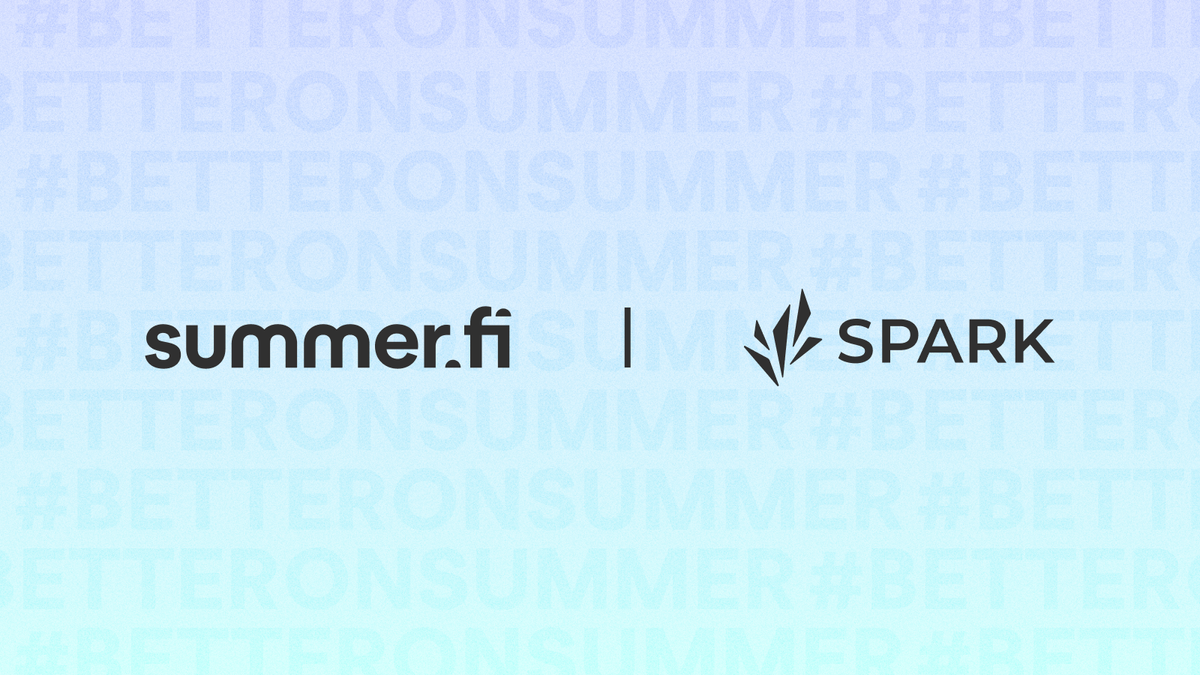 Move your Spark Position to Summer.fi and get Stop-Loss Protection & more!