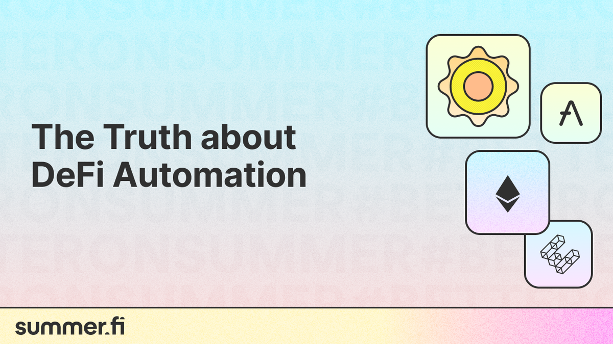 The Truth About DeFi Automation The Truth About DeFi Automation